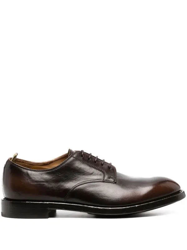 Officine Creative Leather Derby Shoes - Brown