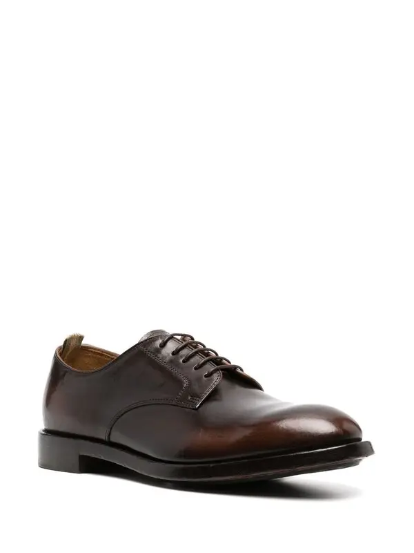 Officine Creative Leather Derby Shoes - Brown