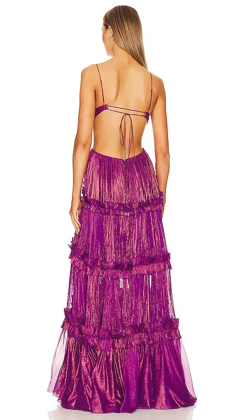 open lace back dress Raisa