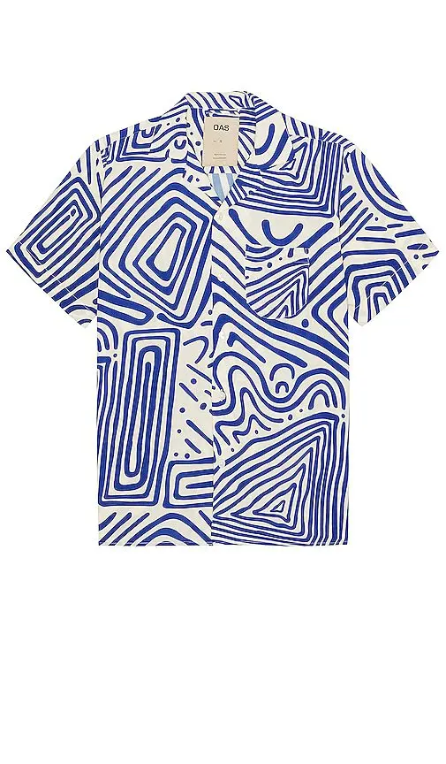 Oas Eldovado Viscose Shirt - Blue