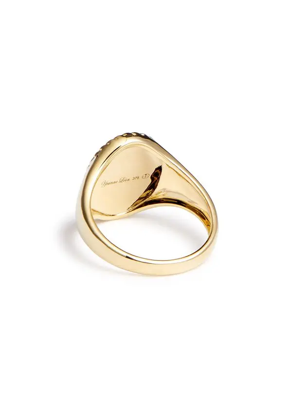 Yvonne Léon 9kt Gold Signet Ring
