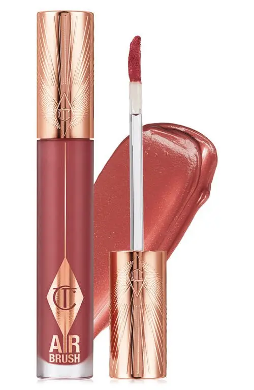 Charlotte Tilbury Airbrush Flawless Matte Liquid Lipstick - Pillow Talk Medium Blur
