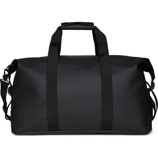 Rains Hilo Waterproof Weekend Bag - Black