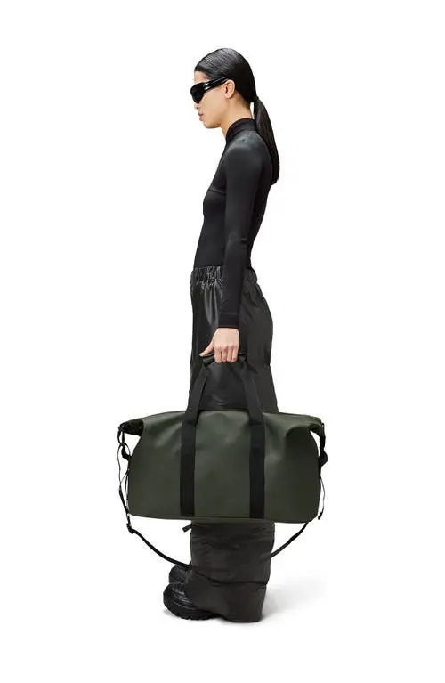 Rains Hilo Waterproof Weekend Bag - Green