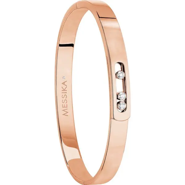 Messika Move Noa Diamond Bangle - Rose Gold