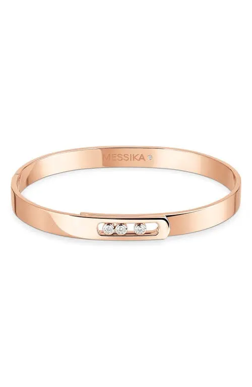 Messika Move Noa Diamond Bangle - Rose Gold