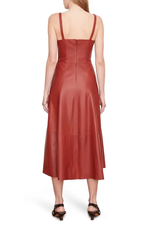 chinese dress ladies Alluring Reputation Vegan Leather Mini Dress
