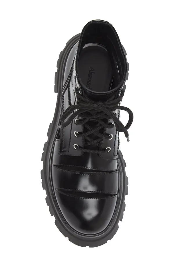 Alexander McQueen Wander Slash Combat Boot