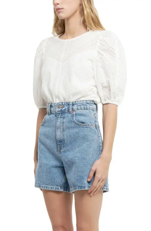 English Factory Eyelet Blouse