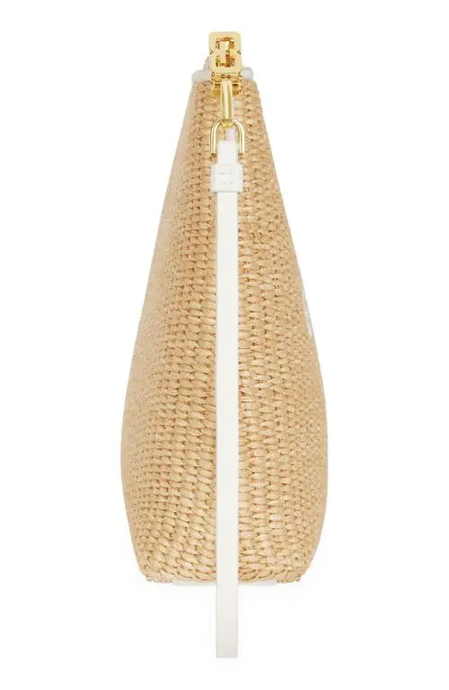 Givenchy Large Woven Raffia Pouch