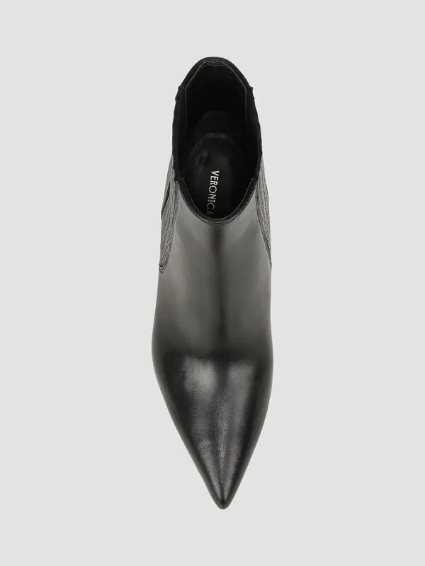 Veronica Beard Lisa 70mm Leather Ankle Boots