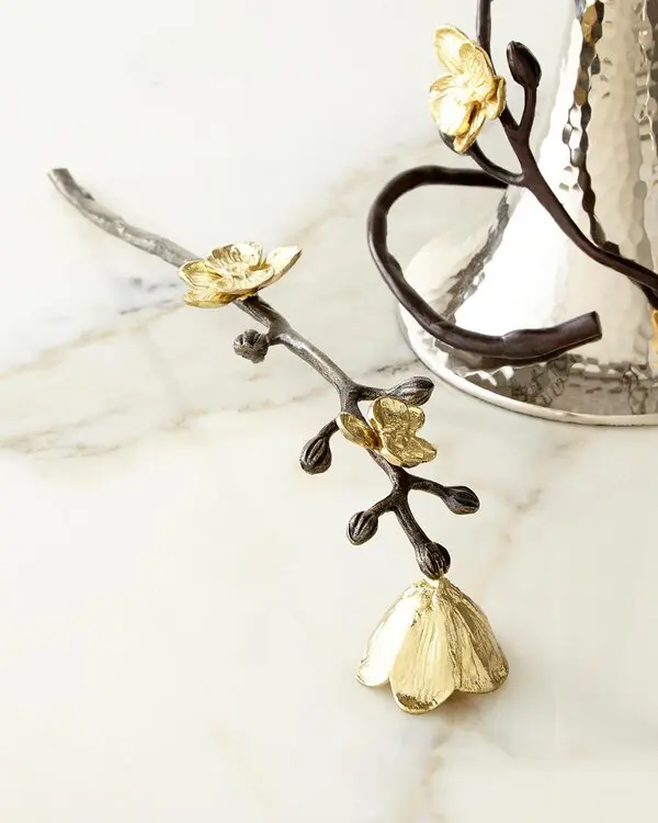 Michael Aram Gold Orchid Candle Snuffer