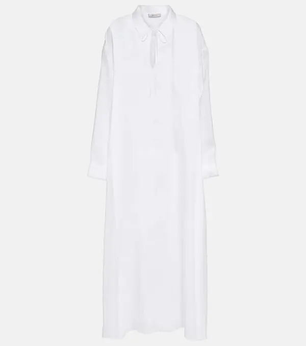 Asceno Linen Midi Dress