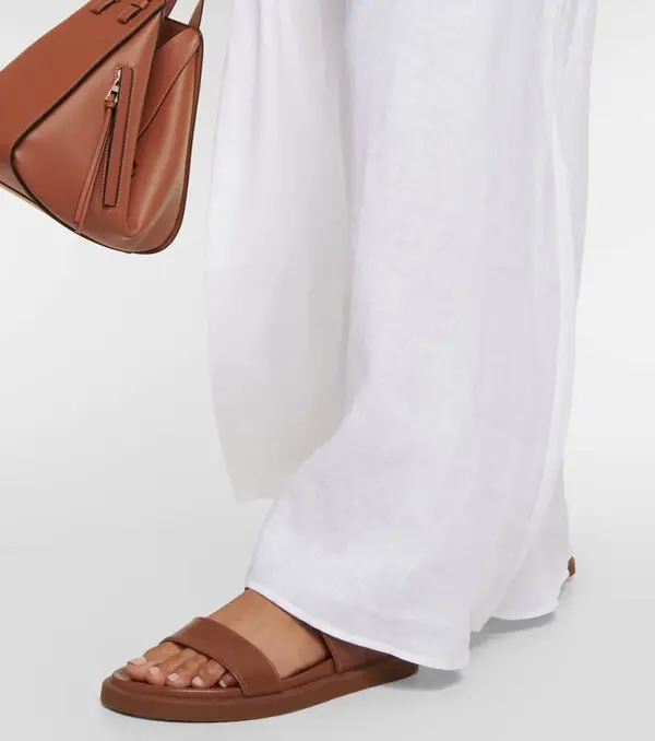 Asceno Linen Midi Dress