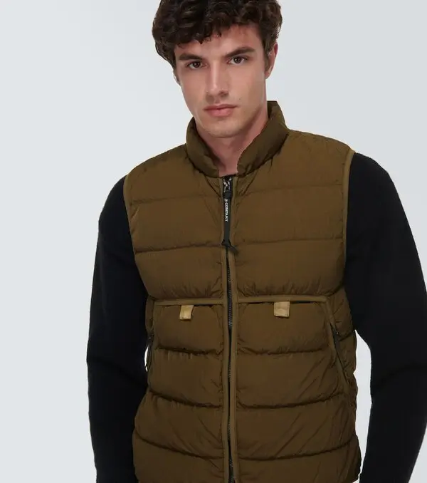 C.P. COMPANY Eco-chrome R Puffer Vest