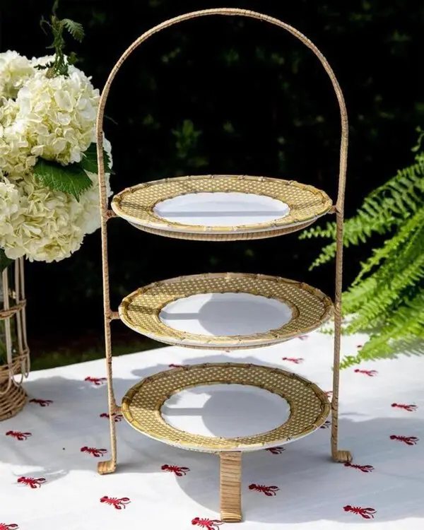 JULISKA Provence Rattan 3-tiered Server