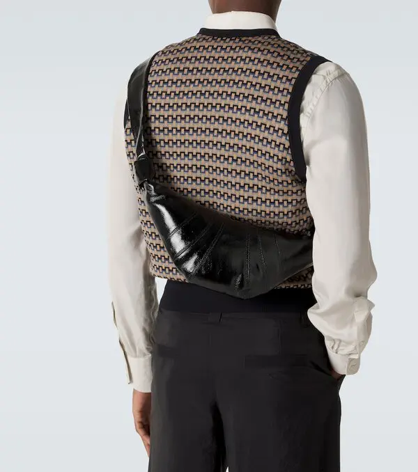 LEMAIRE Small Croissant Shoulder Bag - Black