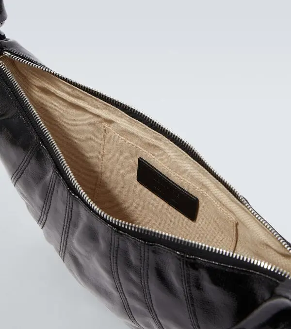 LEMAIRE Small Croissant Shoulder Bag - Black