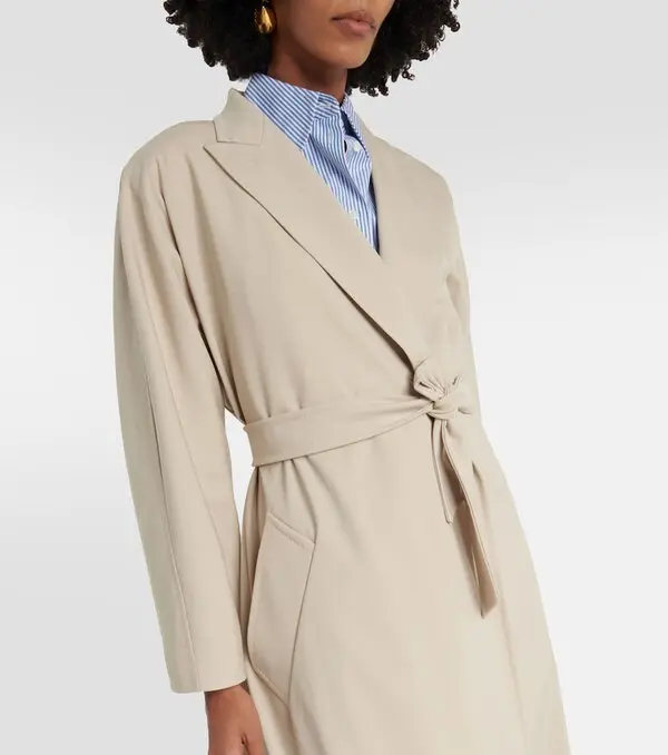 Max Mara Ottico Wool Coat