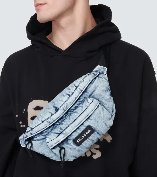 Balenciaga Explorer Belt Bag - Blue