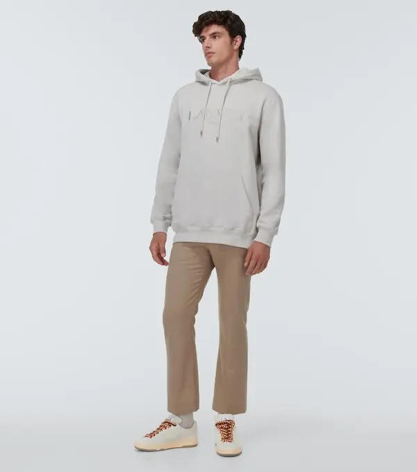 LANVIN Lite Curb Sneakers - White