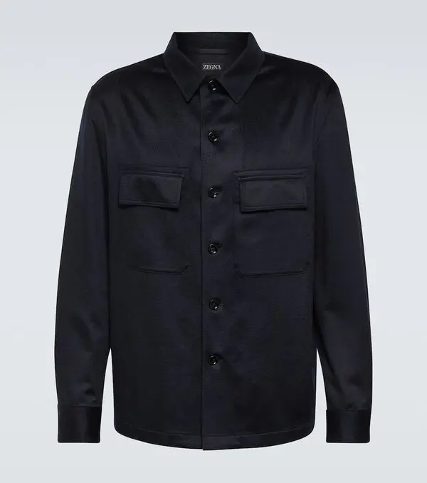 Zegna Cashmere Jacket - Blue
