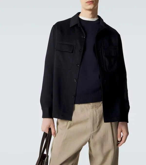 Zegna Cashmere Jacket - Blue