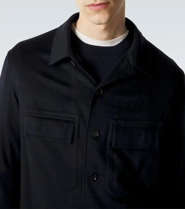 Zegna Cashmere Jacket - Blue
