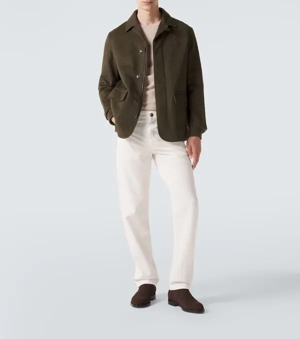 Zegna Cashmere Jacket - Brown