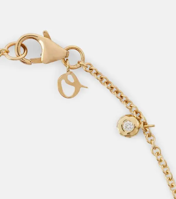 OCTAVIA ELIZABETH Micro Nesting Gem Diamond Necklace