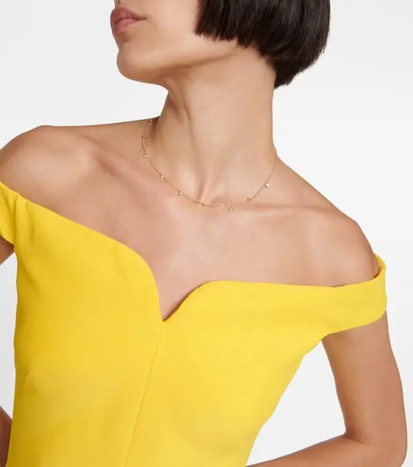 OCTAVIA ELIZABETH Micro Nesting Gem Diamond Necklace