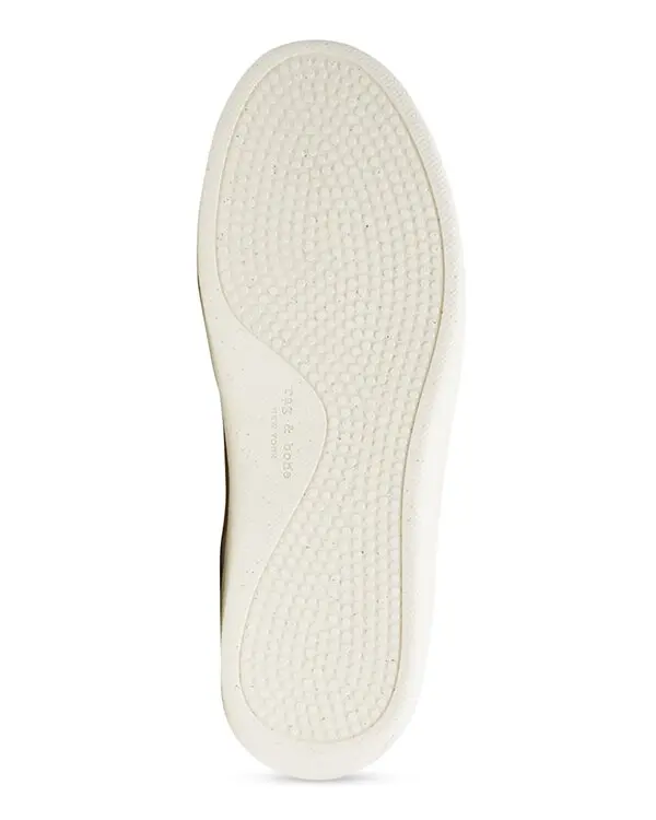 Rag & Bone Retro Court Lace Up Sneakers - Dove/sand