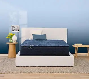 SERTA Perfect Sleeper Cobalt Calm 13.25' Plush Attress -twin - One-color