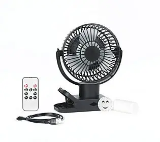 LIMITLESS As Is Breezie 8,000mah Power Bank Fan W/ Led