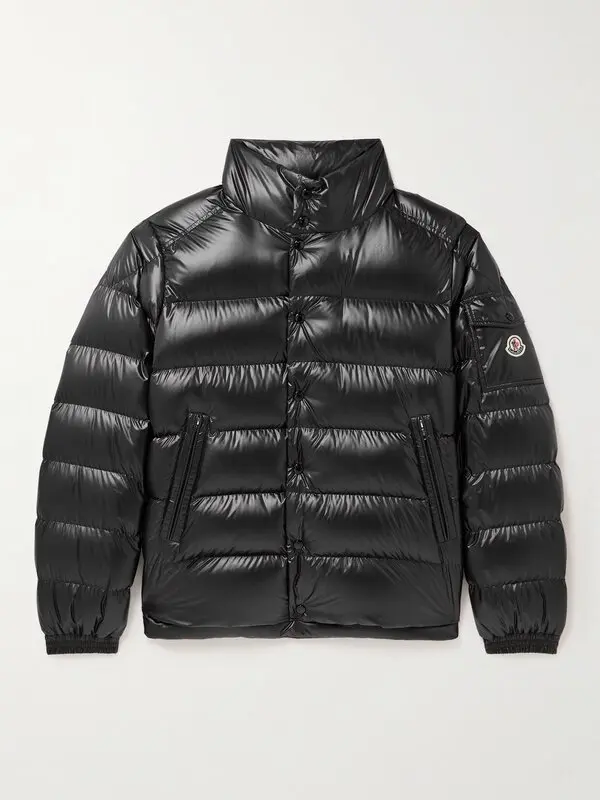 Moncler Lule Logo-appliquéd Quilted Shell Down Jacket