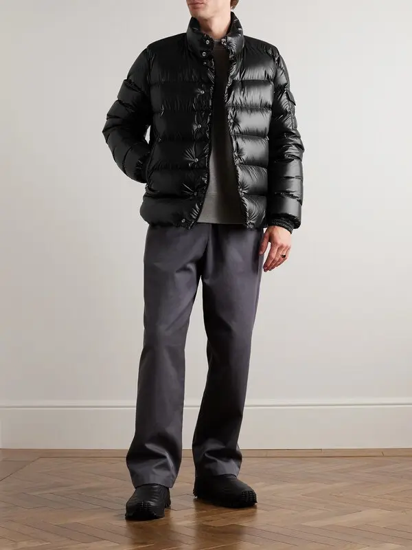 Moncler Lule Logo-appliquéd Quilted Shell Down Jacket