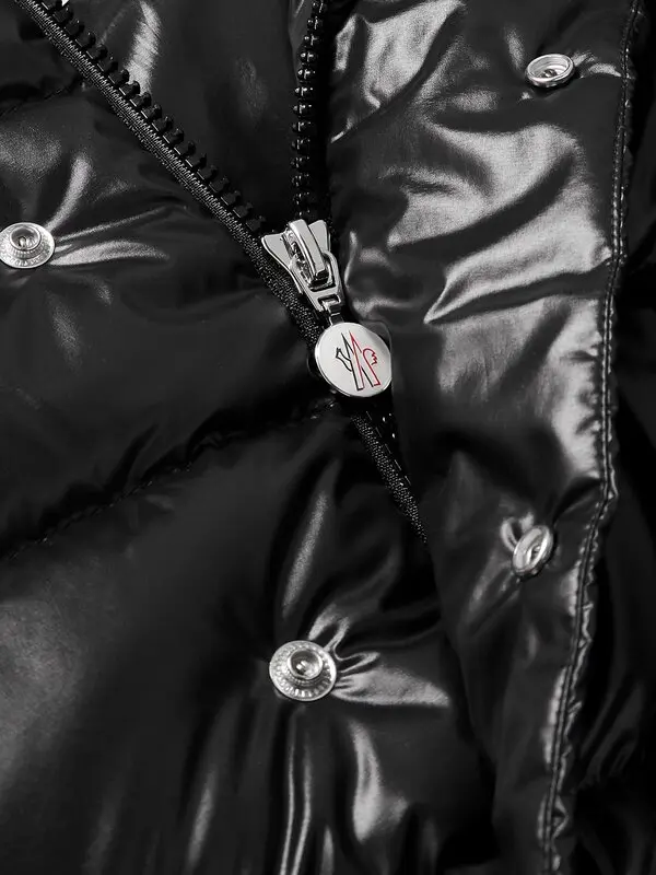 Moncler Lule Logo-appliquéd Quilted Shell Down Jacket