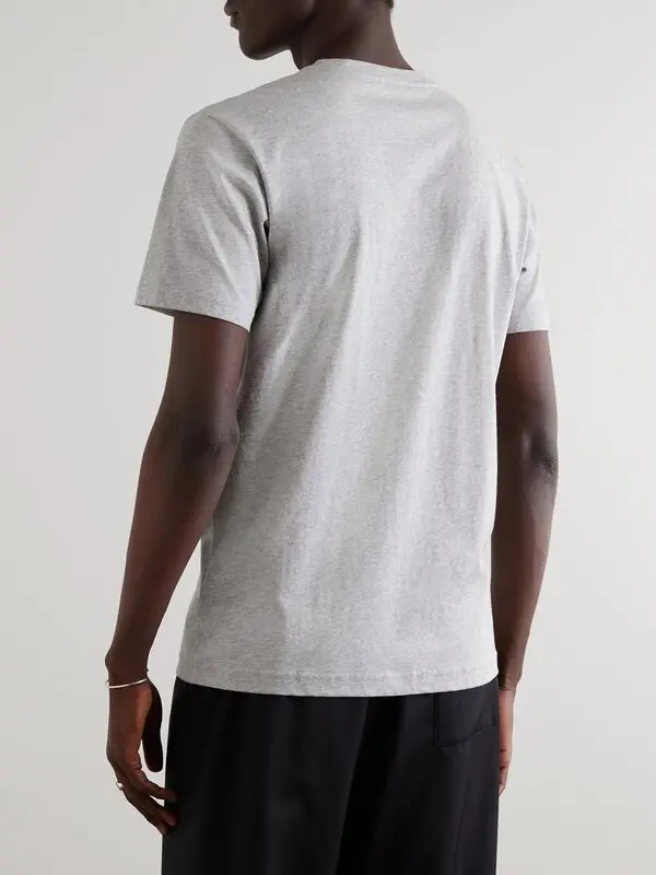 Sunspel Riviera Supima Cotton-jersey T-shirt - Gray
