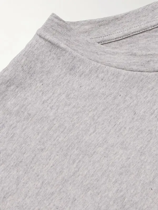 Sunspel Riviera Supima Cotton-jersey T-shirt - Gray