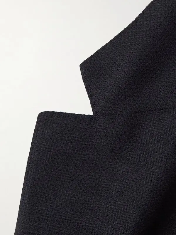Zegna Wool-blend Blazer - Blue