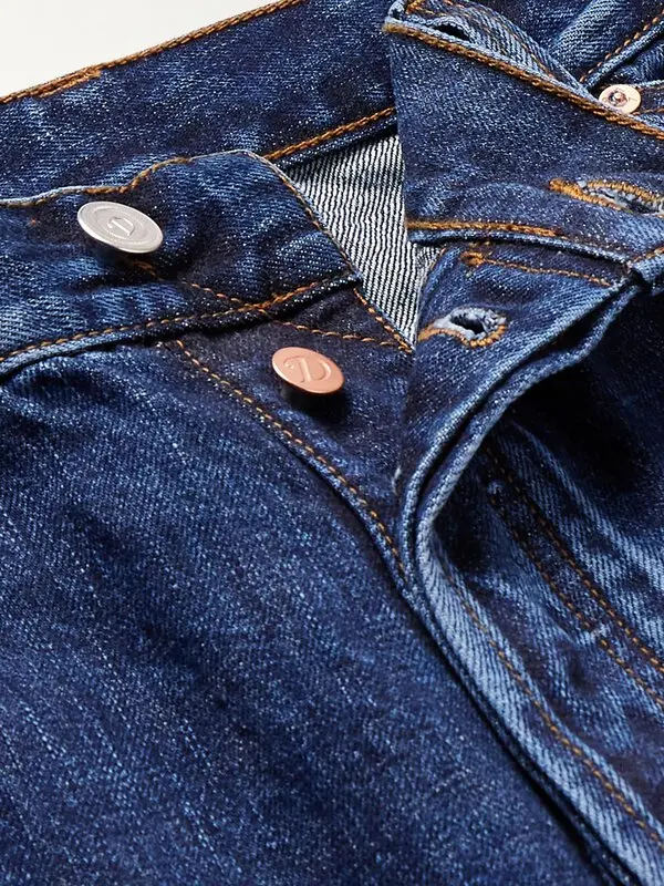 DRAKE'S Straight-leg Selvedge Denim Jeans
