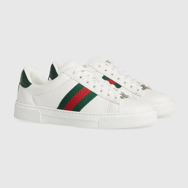 Gucci Ace Sneaker With Web