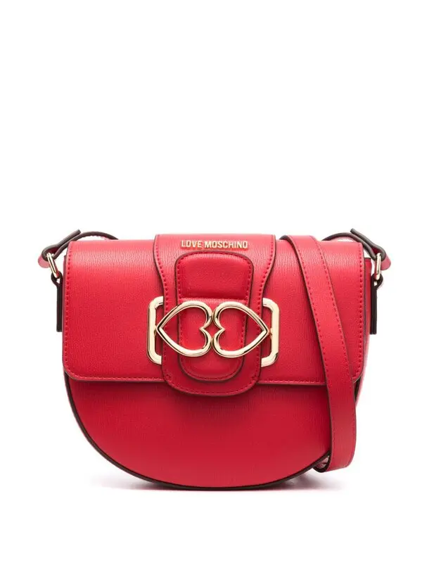 Moschino Heart-plaque Crossbody Bag
