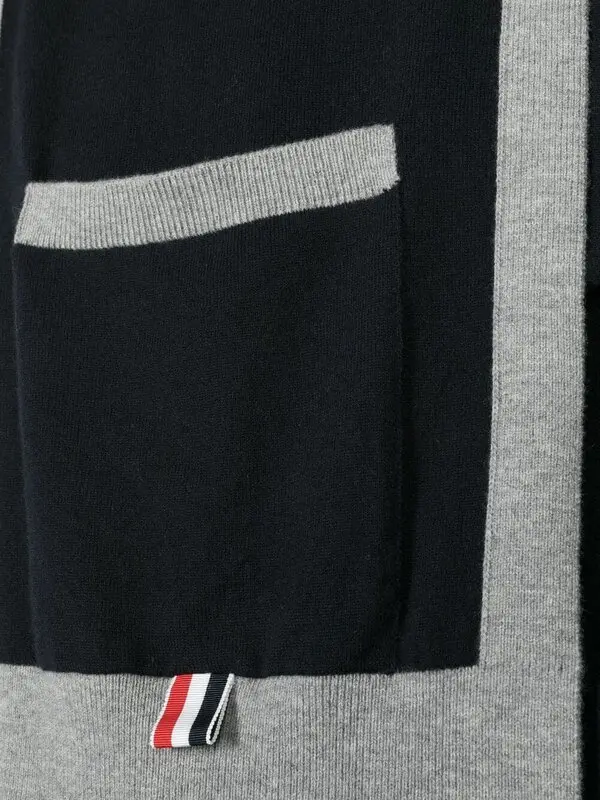 Thom Browne 4-bar Stitch Pocket Scarf