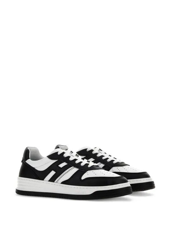 Hogan H630 Perforated Low-top Sneakers - Black