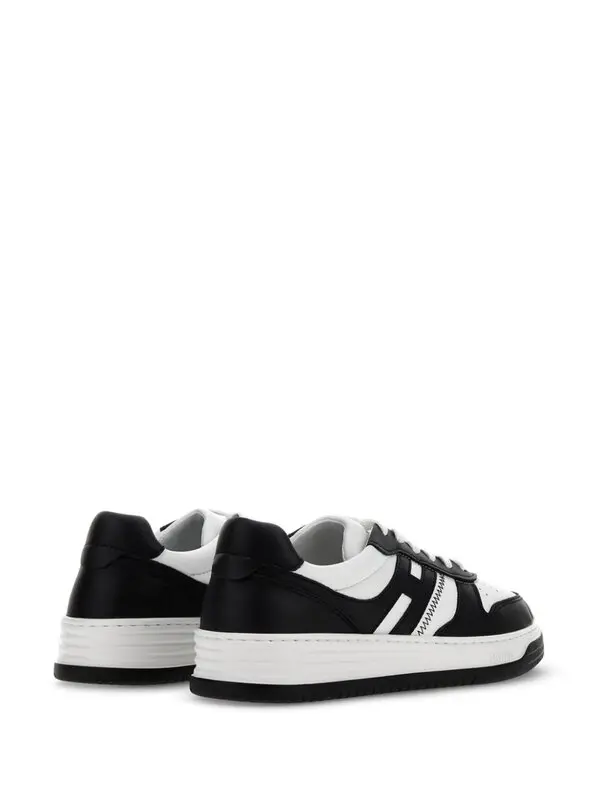 Hogan H630 Perforated Low-top Sneakers - Black
