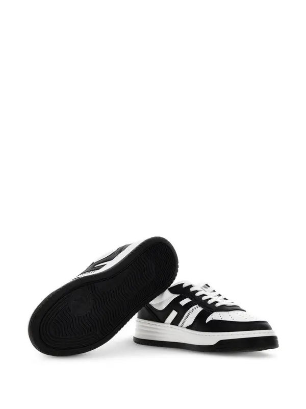 Hogan H630 Perforated Low-top Sneakers - Black