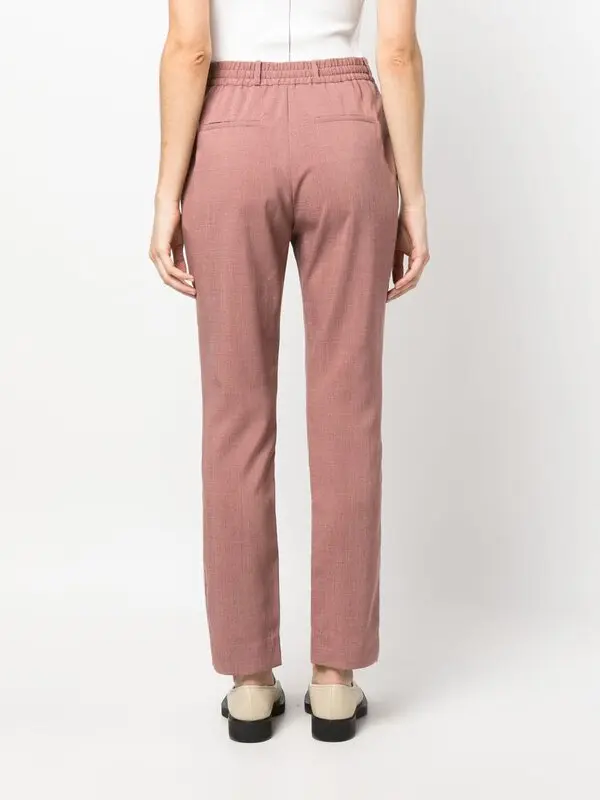 Eleventy Drawstring Chambray Trousers