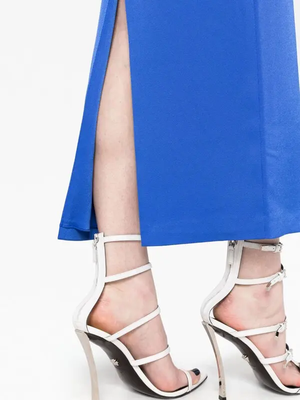 Alex Perry Linden Satin Midi Dress