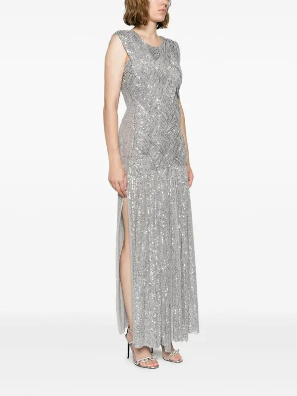 ATU BODY COUTURE Emotional Braided Maxi Dress